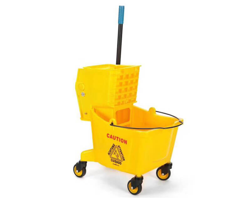 36L plastic wringer trolley bucket | Swallow