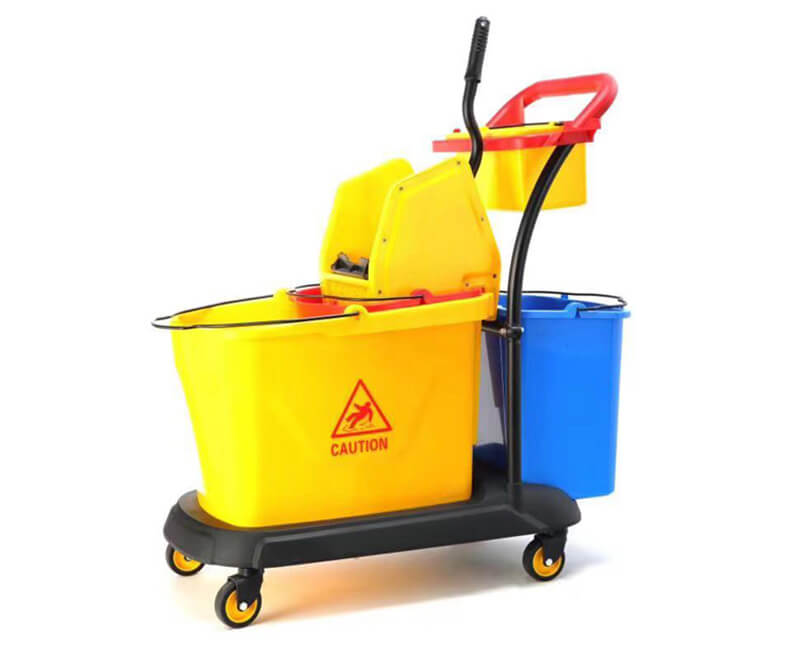36L plastic wringer trolley bucket | Swallow