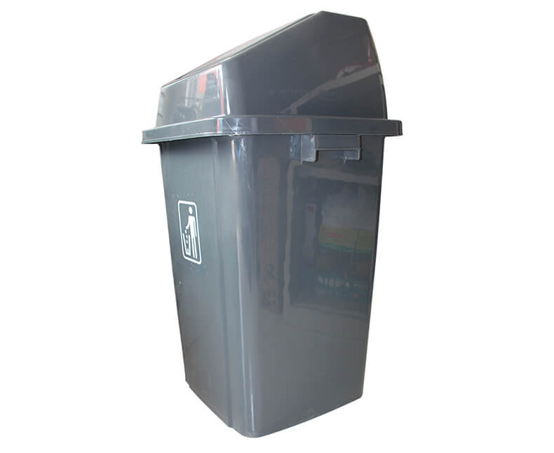 100L Plastic Shaker Trash Bin | Swallow