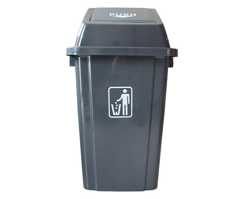 100L Plastic Shaker Trash Bin | Swallow