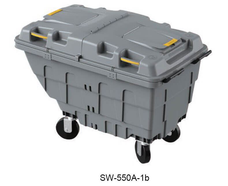 Four Wheels Mobile Garbage Cart | Swallow